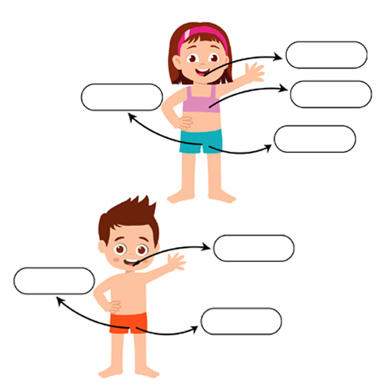 Private Body Parts For Boys & Girls